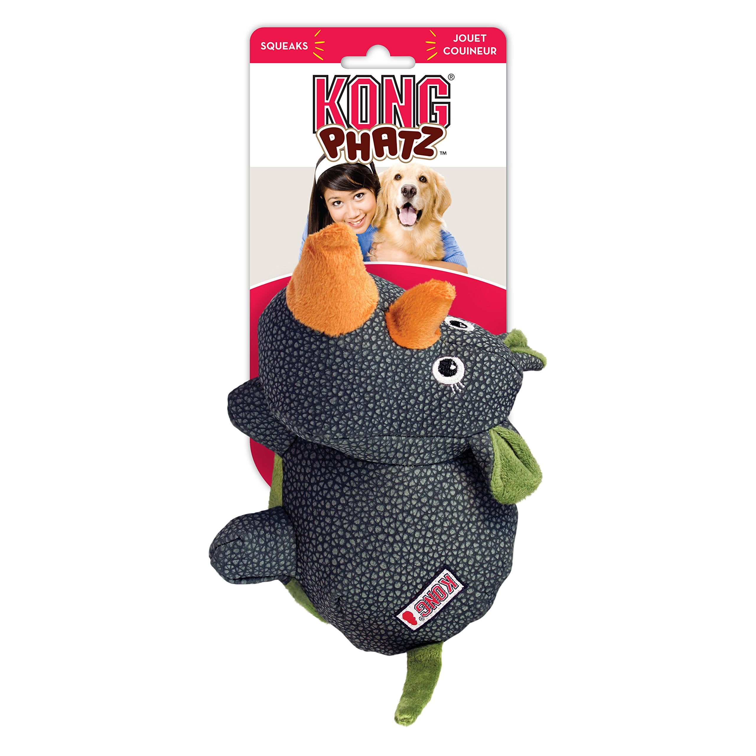 Kong Phatz Pig Squeak and Plush Dog Toy - Extra Small – Pet Life