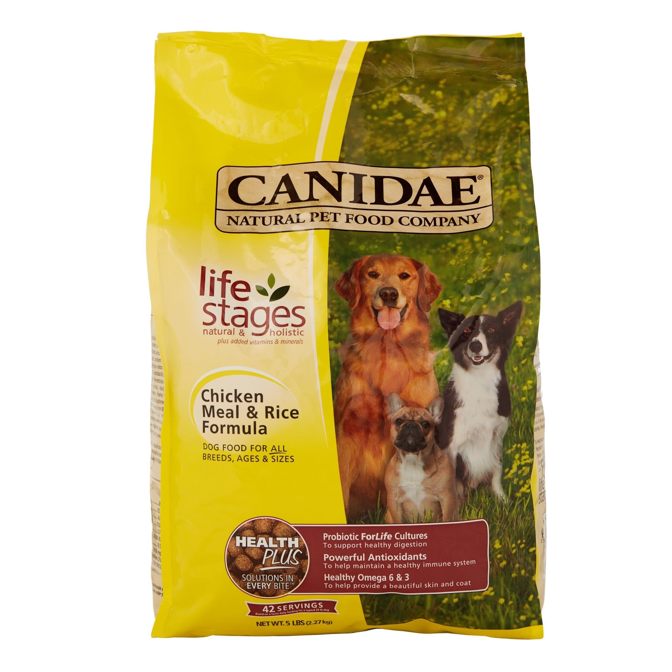 Canidae Chicken Meal and Rice Formula All Life Stages Dry Dog Food - 5 ...