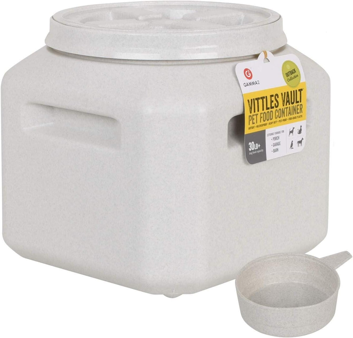Gamma2 Outback Stackable Vittles Vault Pet Food Storage Container – Pet ...