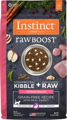 Instinct Raw Boost Rabbit Indoor Dry Cat Food - 4.5 Lbs – Pet Life