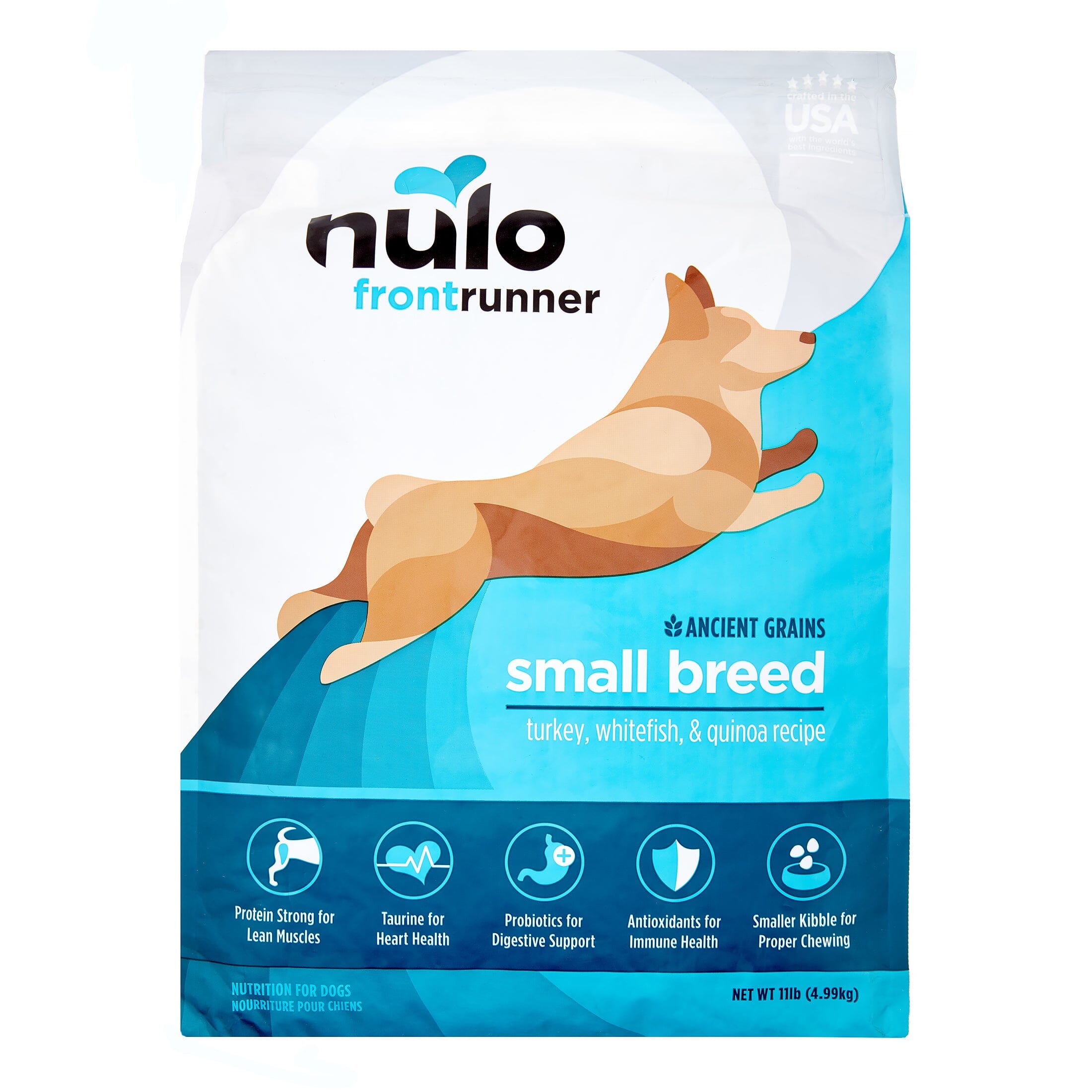 Nulo Frontrunner Turkey Whitefish Quinoa and Ancient Grains Small-Breed ...