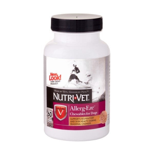 Nutri-Vet Allerg-Eze Allergy Respiratory and Skin Relief Chewable Dog ...