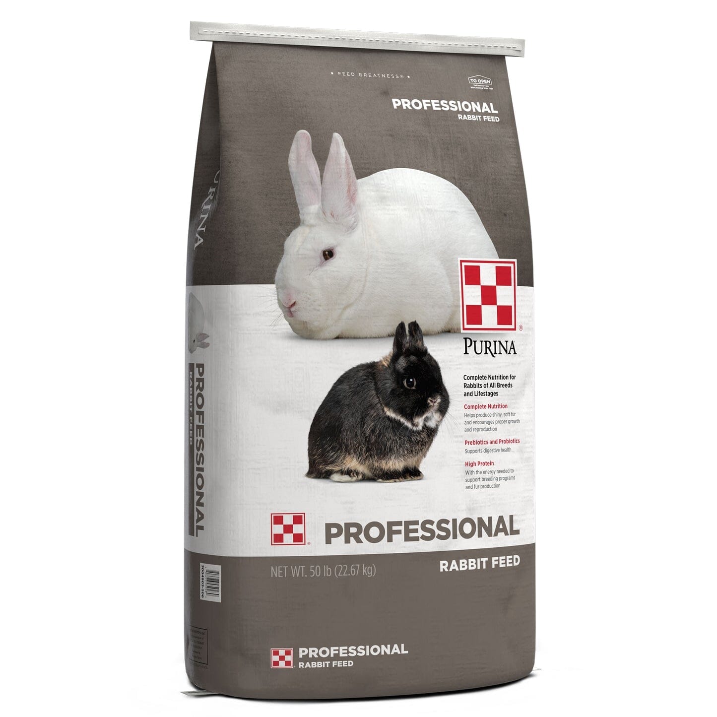 Purina Mills Rabbit Advanced Professional Small Animal Food - 50 lb Ba ...