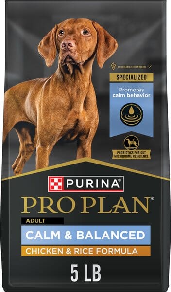 Purina Pro Plan Calm and Balanced Chicken and Rice Dry Dog Food - 5 Lb ...