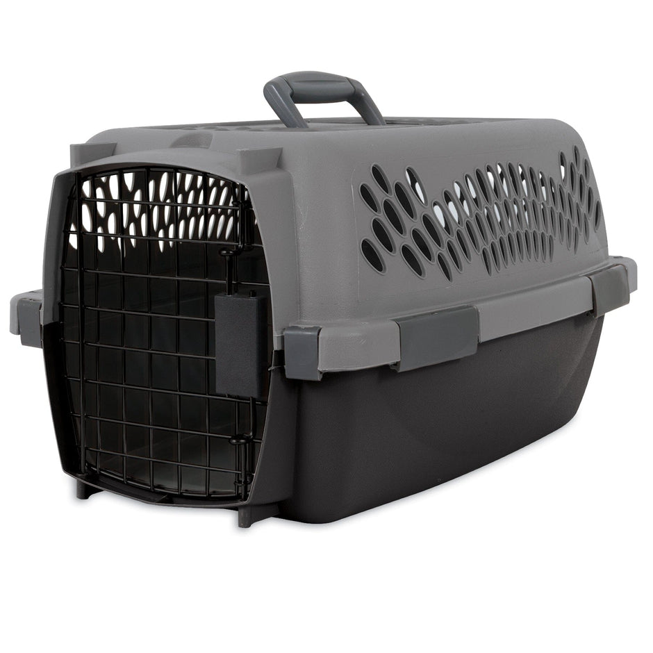 Aspen Porter Traditional Dog Kennel Hard-Sided - Light Gray - 19 in ...