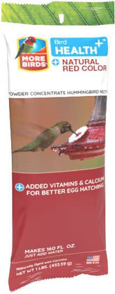 Bird Health + Hummingbird Nectar Powder Wild Bird Food - Red - 2 Lbs ...