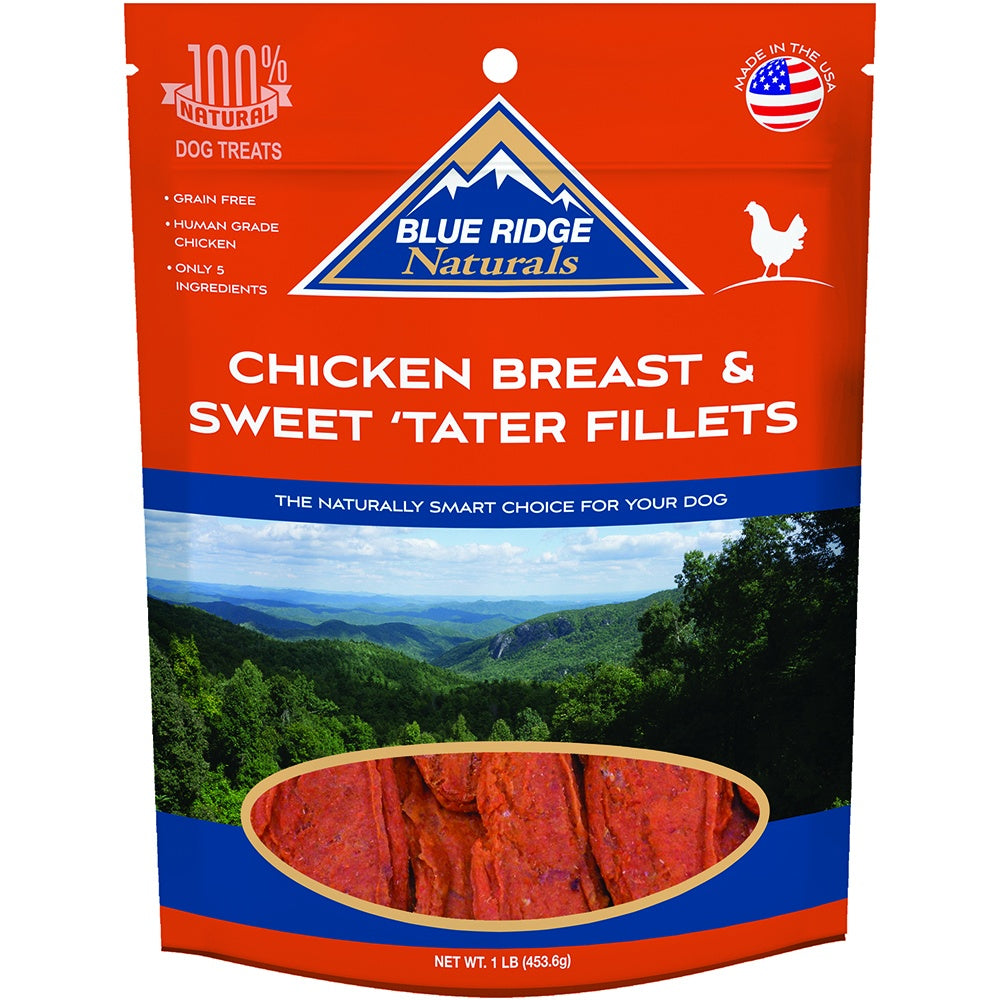 Blue Ridge Naturals Chicken Breast & Sweet Potato Fillets – Pet Life