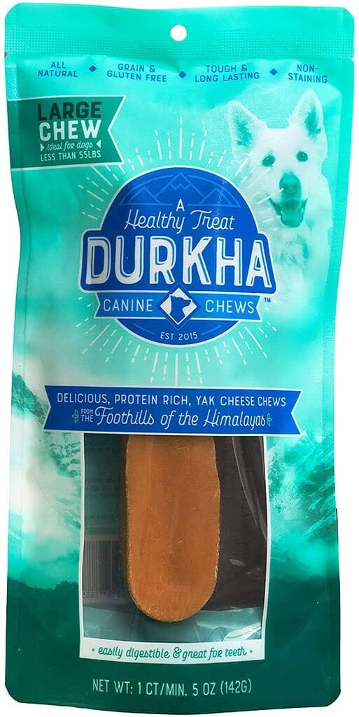 Durkha Packaged Himalayan Cheese Chews Dog Treats - Large – Pet Life