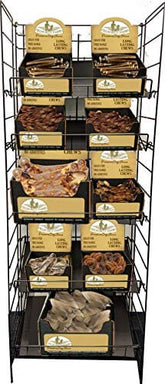 Fieldcrest Farms Wire Empty Rack Display Natural Dog Chews - – Pet Life