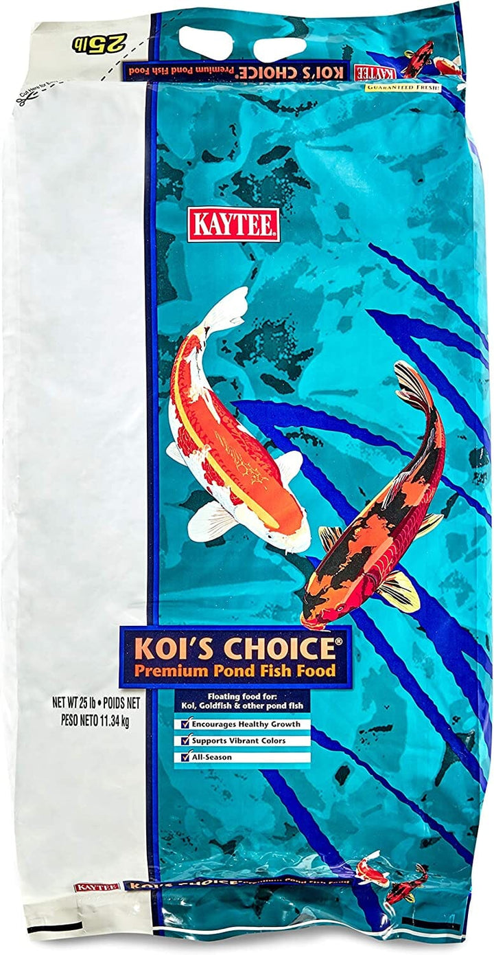 Kaytee Koi's Choice Koi Floating Fish Food - 25 Lb Bag – Pet Life