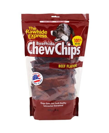 Lennox Beefhide Chew Chips Dog Treat Beef - 16 Oz – Pet Life