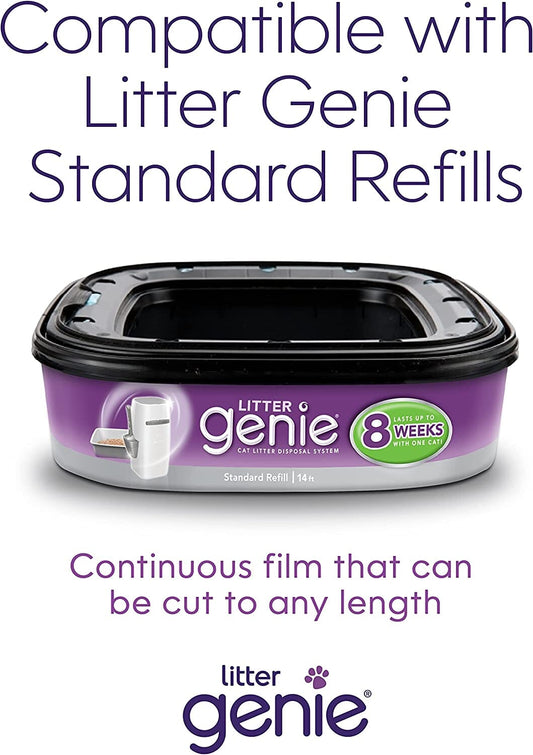 Litter Genie Litter Genie Plus Cat Litter Disposal System - Silver ...