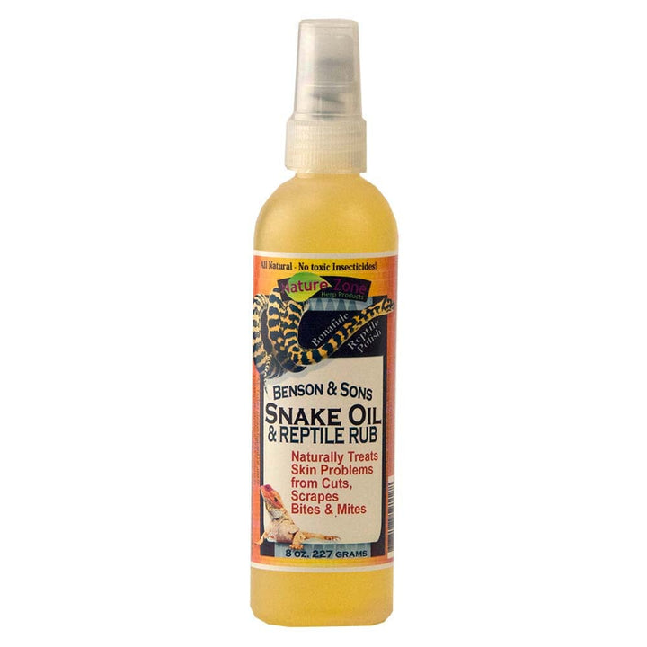 Nature Zone Benson & Sons Snake Oil and Reptile Rub - 8 fl Oz – Pet Life