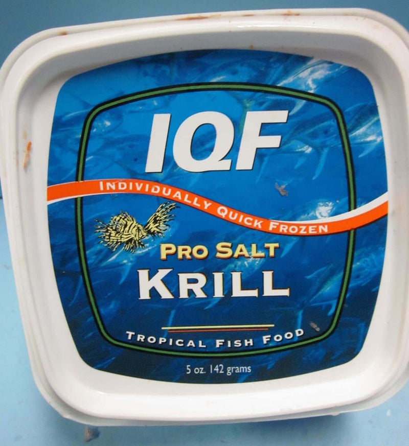 Pro Salt Krill IQF-Individually Quick Frozen Fish Food - 5 Oz – Pet Life