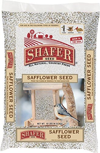 Shafer Safflower Seed Wild Bird Food - 20 Lbs – Pet Life