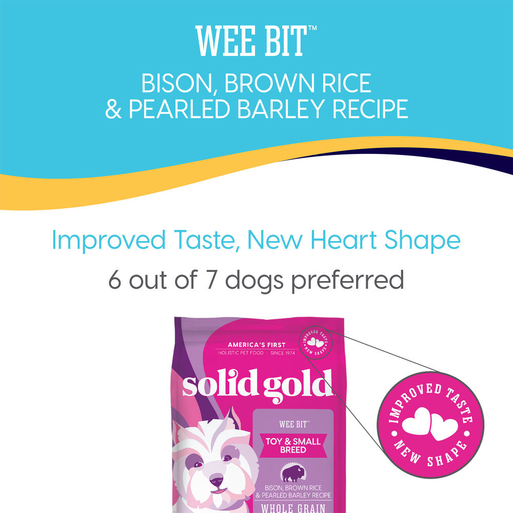 Solid Gold Wee Bit Small Breed Dry Dog Food – Pet Life