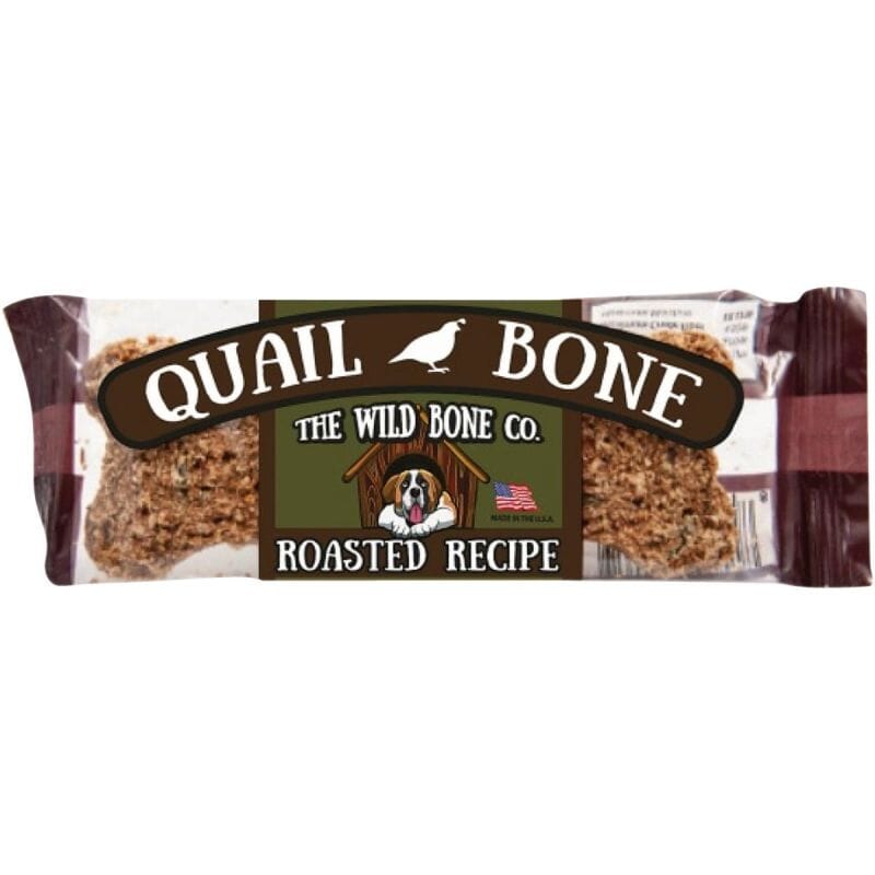 The Wild Bone Co. Quail Bone Bars Soft and Chewy Dog Treat - 24 Count ...