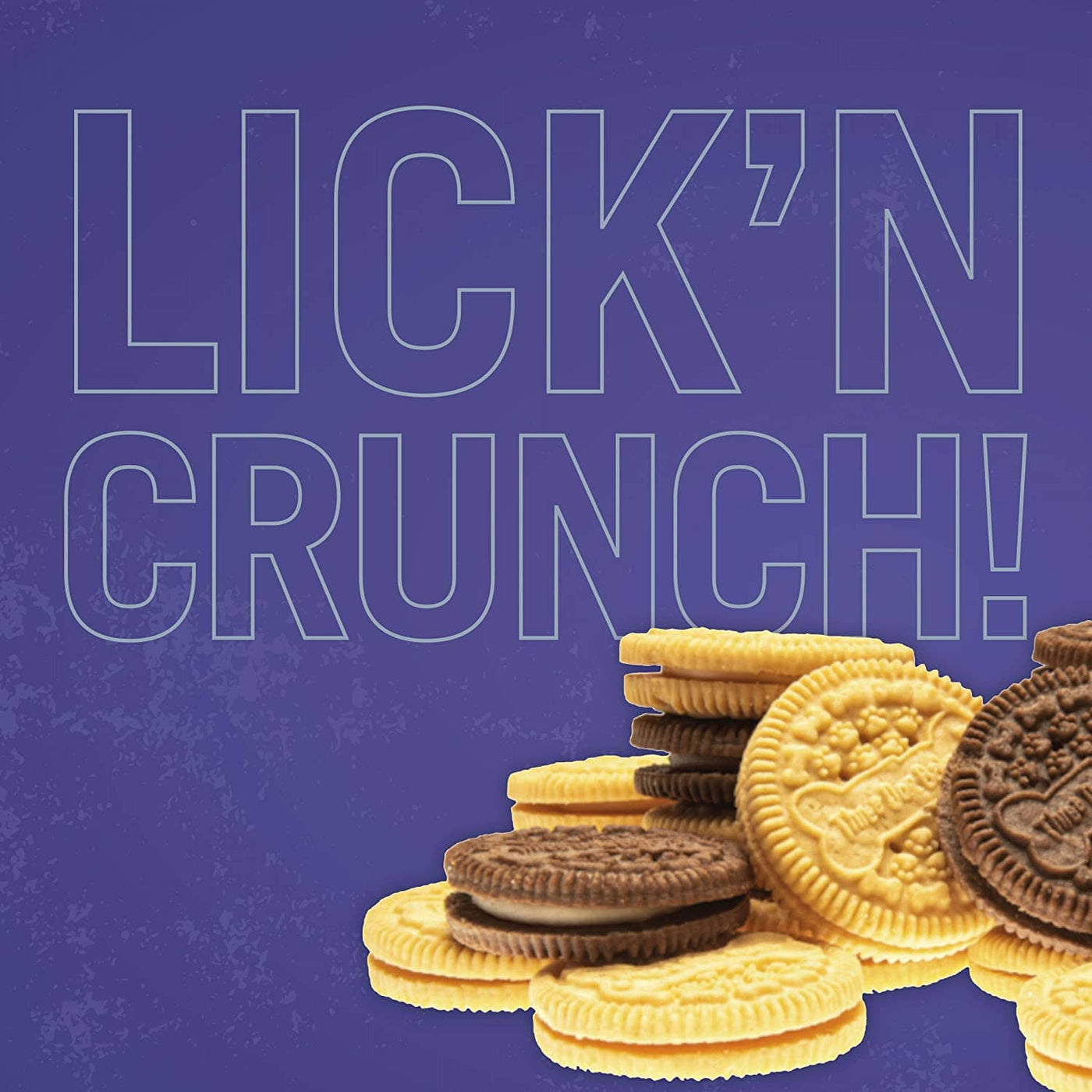 Three Dog Bakery Lick'N Crunch Sandwich Cookies Variety Pack Dog ...