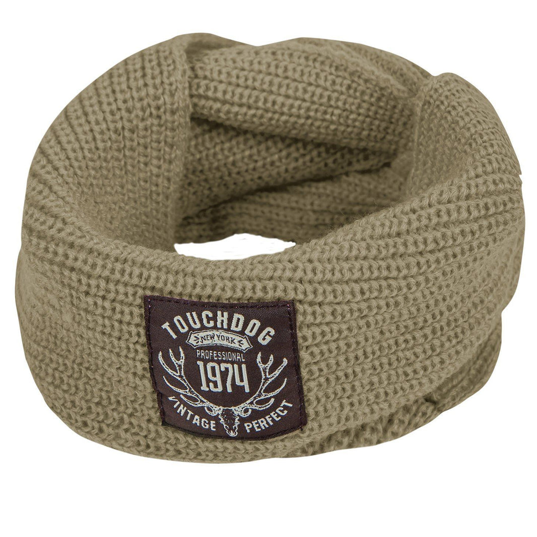Touchdog Winter Dog Scarf | Designer Knitted Dog Scarf – Pet Life