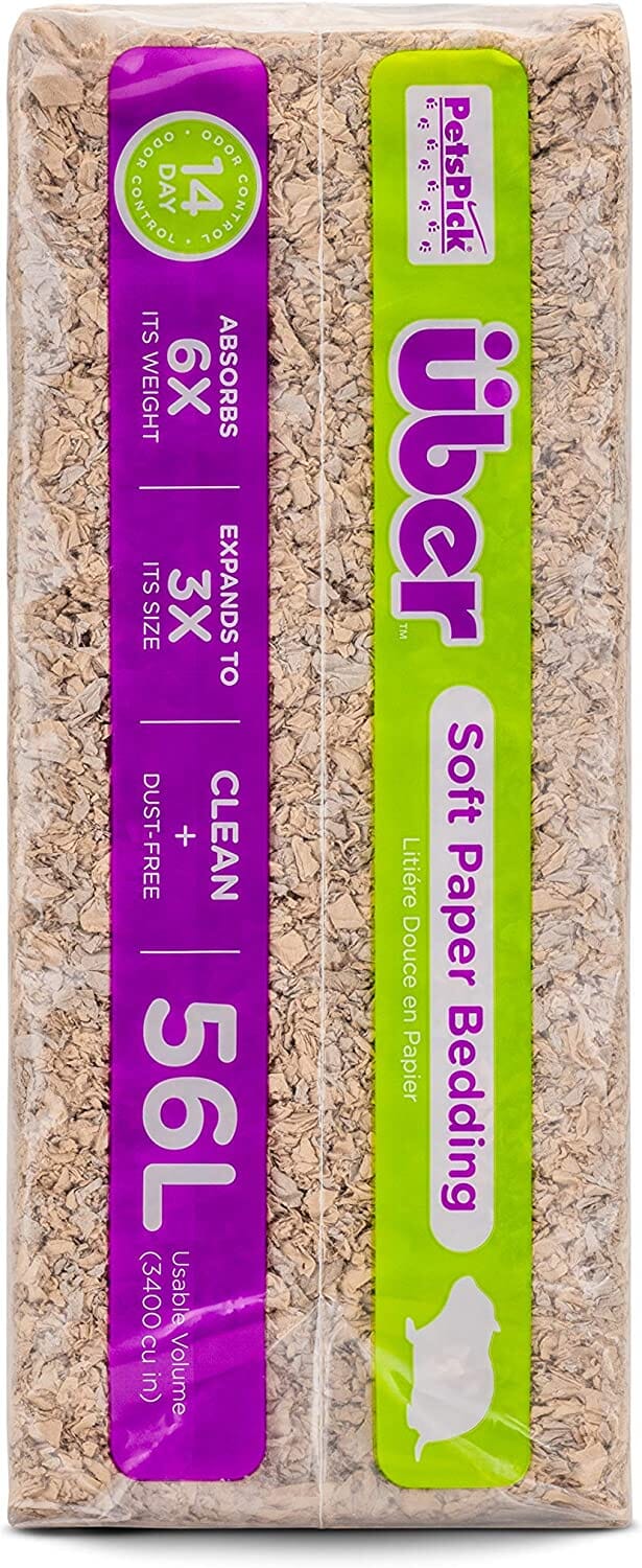 Uber Soft Paper Pet Bedding - Natural - 56 L – Pet Life