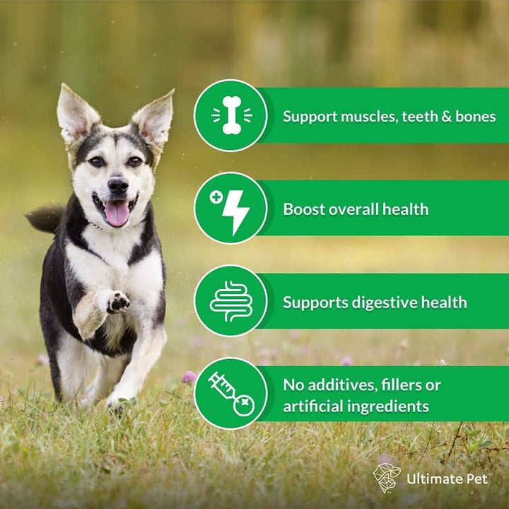 Ultimate Pet Nutrition Canine Boost Tablets Instant Nutrition Booster ...