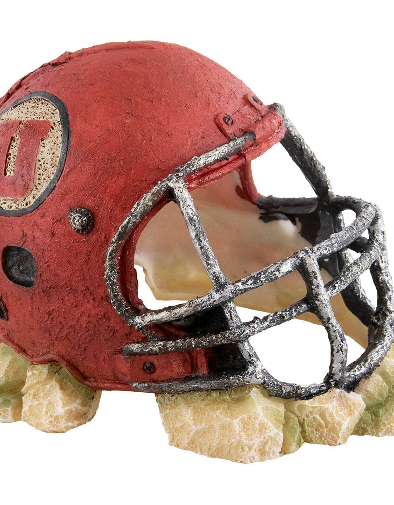 Underwater Treasures Football Helmet - Red – Pet Life